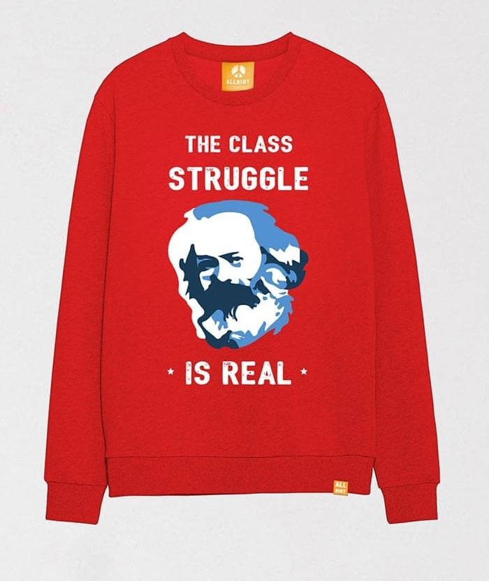 Class Struggle is Real T-shirt | Socialist and Marxist Shirts | ALLRIOT