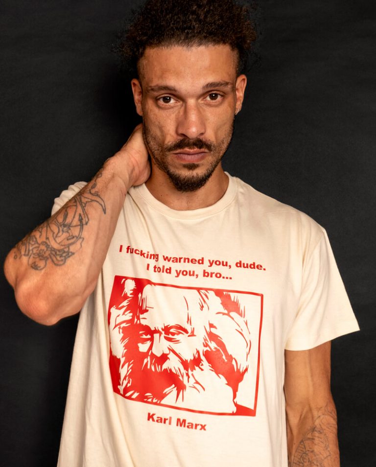 Karl Marx T-shirt Told You So - Funny Marxist Tees | ALLRIOT