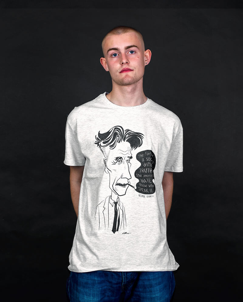 George Orwell T-shirt | 1984 Shirts by ALLRIOT
