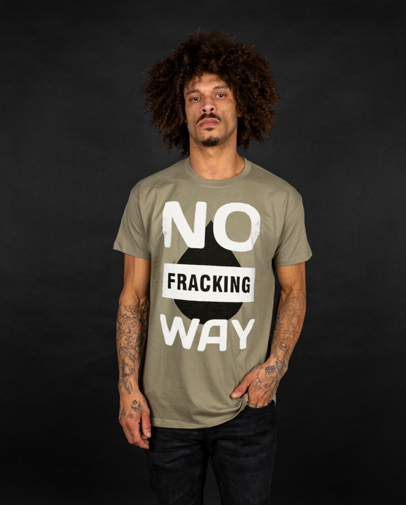 No Fracking Way T-shirt - Anti-Fracking Tees | ALLRIOT