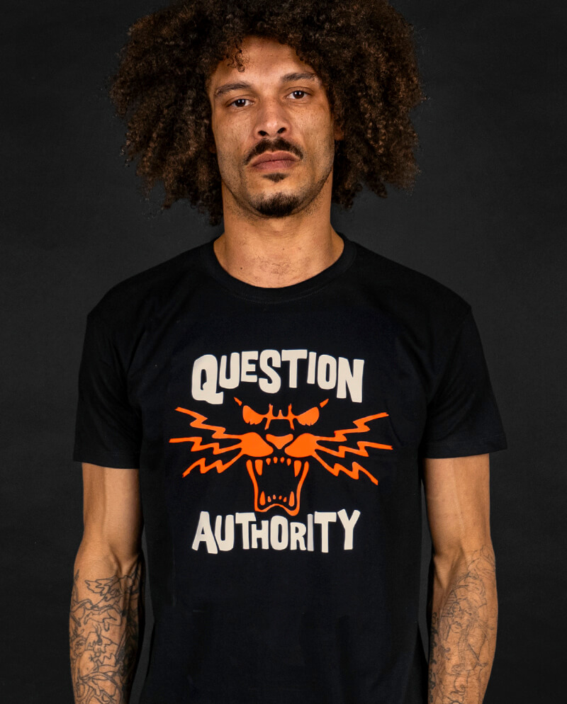 Question Authority T-shirt | ALLRIOT Political Clothing