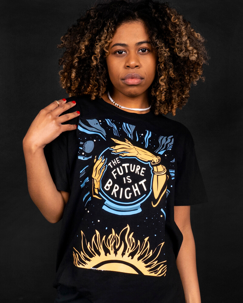 The Future Is Bright T-shirt | ALLRIOT Political Tees