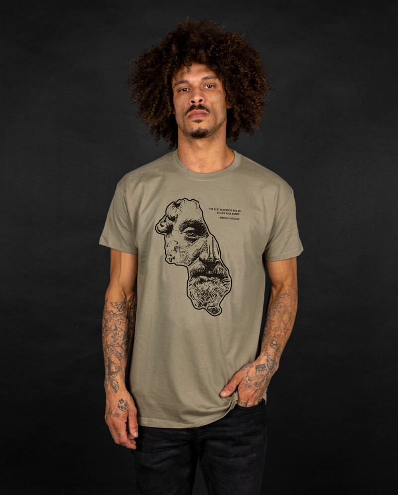 Marcus Aurelius T-shirt - Stoicism & Philosophy | ALLRIOT