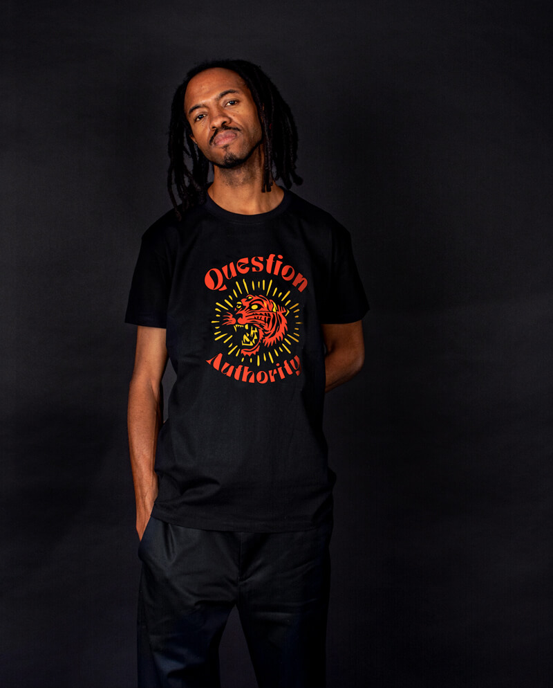 Question Authority T-shirt - Political Graphic Tee | ALLRIOT