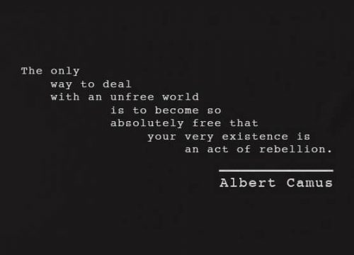 Albert Camus' Rebellion | Existenitalism | ALLRIOT Blog