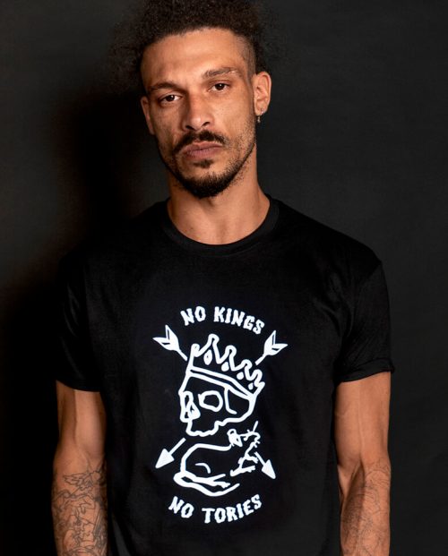 No kings No Tories T-shirt: Anti Monarchy Anti Tory | ALLRIOT