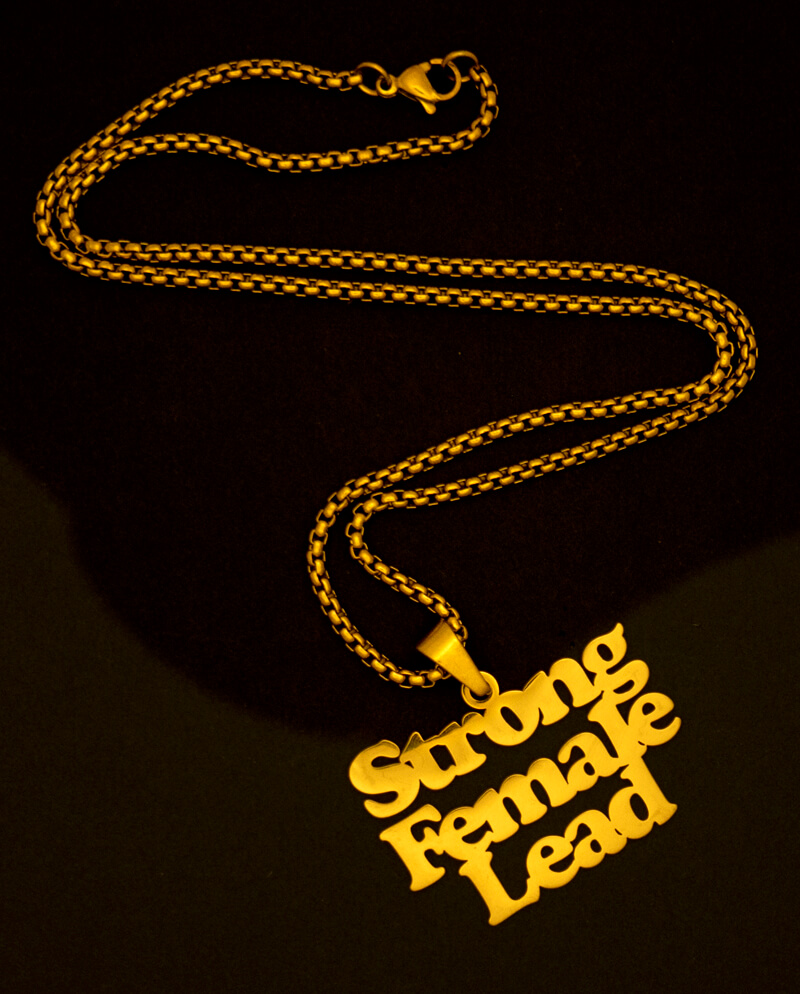Strong Female Lead Necklace - ALLRIOT Political Jewellery