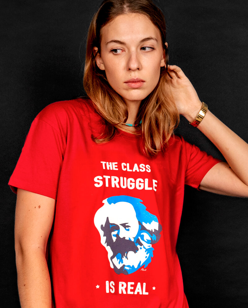 Class Struggle is Real T-shirt - Karl Marx Shirt | ALLRIOT